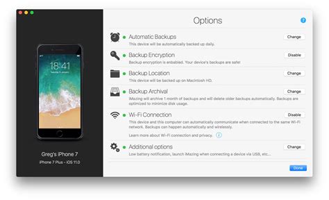 Imazing 23 Introduces Automatic Wi Fi Backups