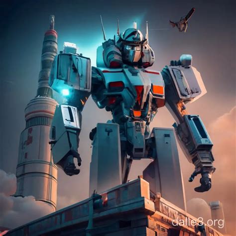 Soviet Satellite Transformation Futuristic Robotic Evolution Dalle3 Ai