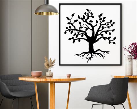 Family Tree Svg Tree With Roots Svg Tree Roots Svg Our Etsy