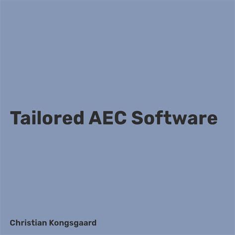 Sustainablearchitecture Lcax Opensource Softwaredevelopment