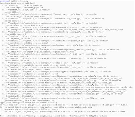 unable to run mii sd py for txt2img benchmark · issue 116 · microsoft