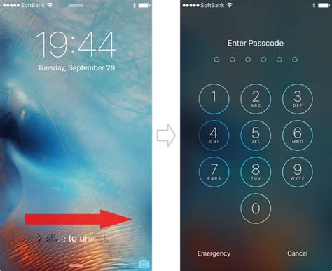 Setting A New 6 Digit Passcode In Ios 9 Teachme Iphone