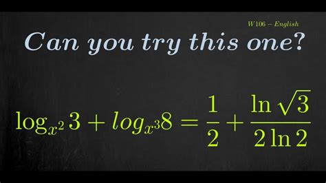 Advanced Logarithms Operations YouTube