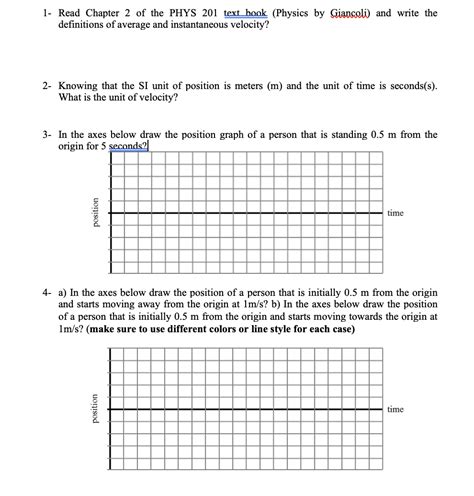 Solved Read Chapter Of The PHYS Text Book Physics Chegg Com