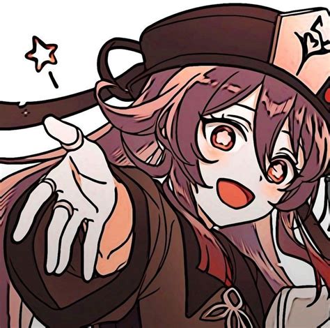 Hu Tao Icon Dibujos Recomendaciones De Anime Materiales