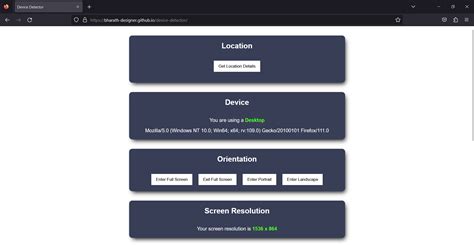 Github Bharath Designer Device Detector This Website Will Give Some