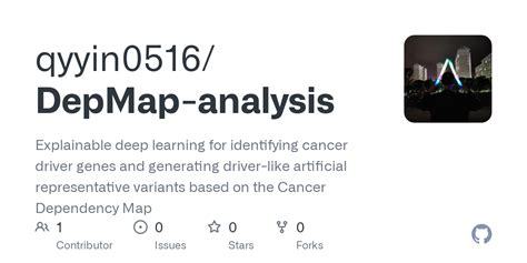 GitHub Qyyin DepMap Analysis Explainable Deep Learning For Identifying Cancer Driver