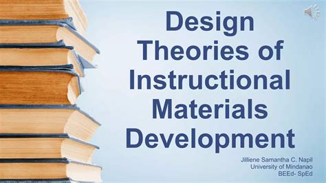 Learning Theories Of Instructional Design Pptx