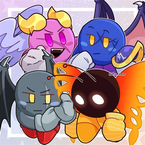 Meta Knight And Galacta Knight And Kirby