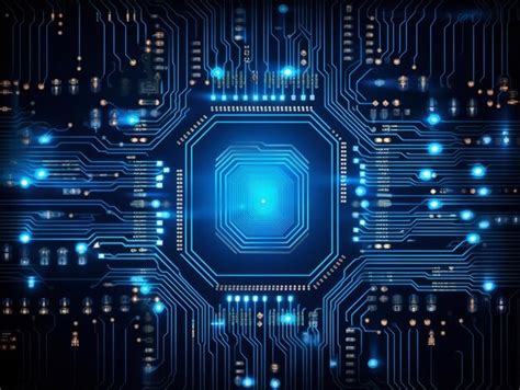 Premium Ai Image Circuit Board Background Technology And Science Concept Generative Ai