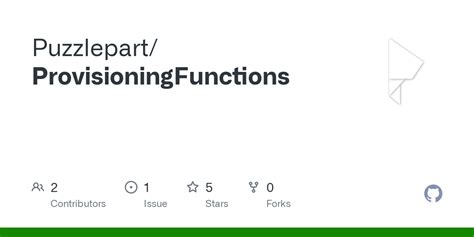 GitHub Puzzlepart ProvisioningFunctions