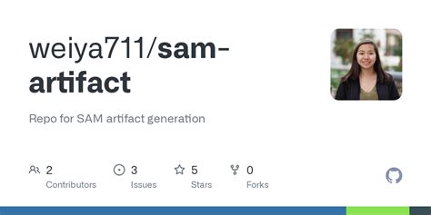 github weiya711 sam artifact repo for sam artifact generation
