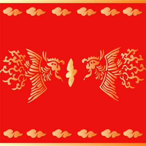 Chinese Classical Pattern Phoenix Abstract 21839 Free Ai Download 4 Vector