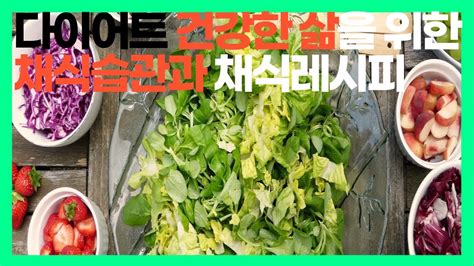 다이어트 건강한 삶을 위한 채식습관과 채식레시피 Youtube