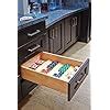 Amazon Com Rev A Shelf 22 3 Tiered Seasoning Organizer Trim To Fit Wooden Kitchen Draw And