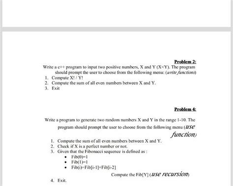 Solved Problem 2 Write A C Program To Input Two Positive Chegg Com