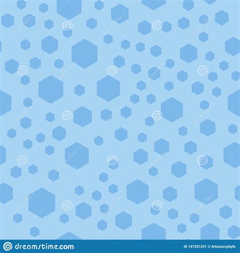 Repeat Photo Of Blue Hexagons In Random Against Matching Background Scattered Seamless Repeat Photo Of Blue Hexagons In Random Against Matching Background Scattered Seamless