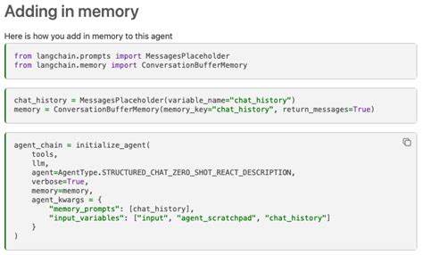Langchain On Twitter 🤖 Memory Support For Structured Chat Agent We