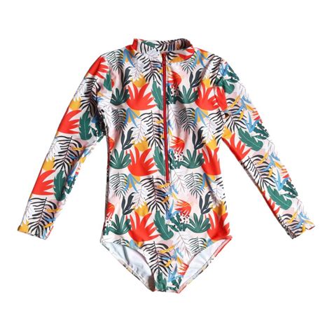 ชุดว่ายน้ำวันพีช แขนยาวสำหรับสาวอวบ Shopee Thailand