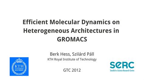 pdf efficient molecular dynamics on heterogeneous gpu architectures