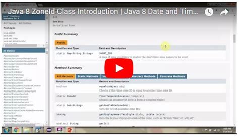 Java Ee Java 8 Zoneid Class Introduction Java 8 Date And Time Java