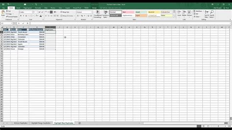 How To Remove And Highlight Duplicates In Microsoft Excel Youtube