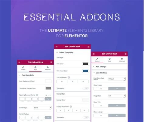 essential addons for elementor pro online shoping