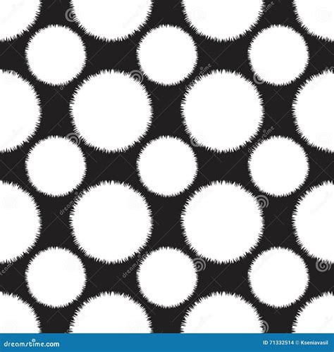 Seamless Monochrome Ornament Stock Vector Illustration Of Decoration Abstract 71332514