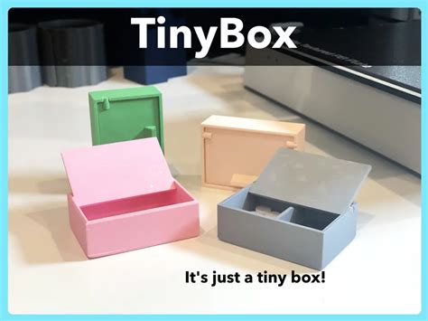 Tinybox Its A Tiny Box By Kit Crafters Makerworld