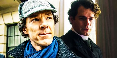 Cavills Sherlock Holmes Continues A Running Cumberbatch Sherlock Gag