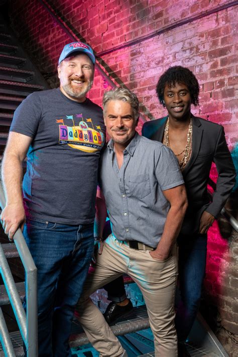 Exclusive Stars Pose Backstage At Broadway Bares Pleasure Park