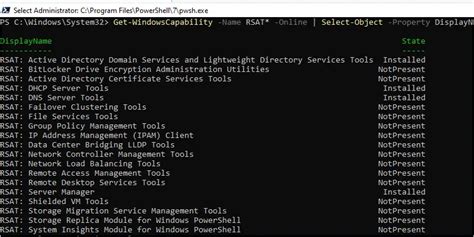 Install RSAT Tools Windows Windows Server