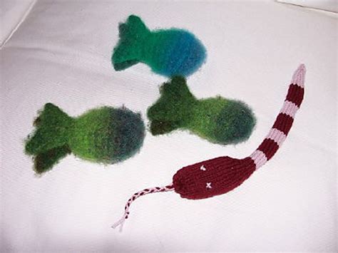Ravelry Felted Catnip Toys Babe Of Fish Pattern By Cecelia Madison