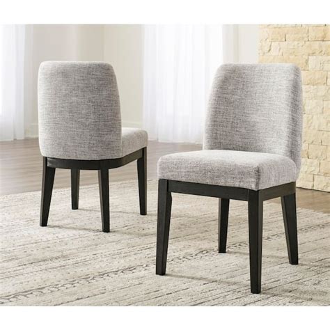 Signature Design By Ashley Burkhaus Beige Polyester Upholstered Dining