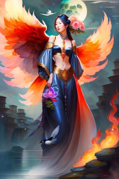 Premium Photo Japanese Angel