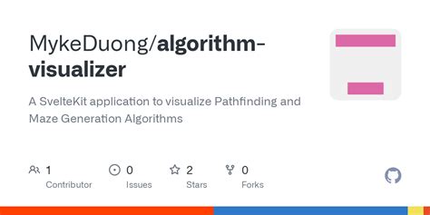 Github Mykeduongalgorithm Visualizer