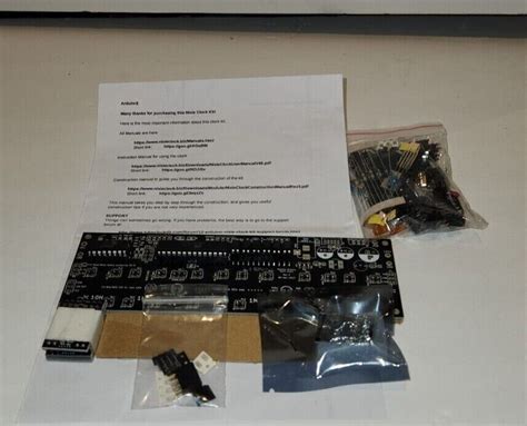 Arduino Nixie Clock Kit Nixie Clock Biz No Tubes 4572532391