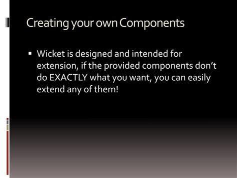 Ppt Apache Wicket Powerpoint Presentation Free Download Id2381024