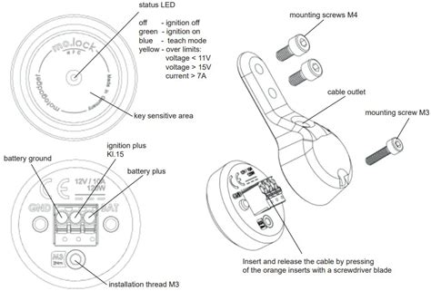 Motogadget Mo Lock NFC Digital Touchless Ignition Lock Instruction Manual
