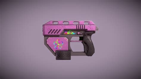 Boolean Weapon Sci Fi 3d Model By Sofisof16 [1e0c192] Sketchfab