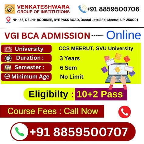 Bca Course Subjects List 2025 Semester Syllabus Fees