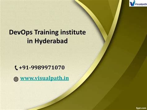 Ppt Devops Online Training Powerpoint Presentation Free Download