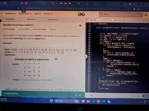 Gfg160 Geeksstreak2025 Codingchallenges Java Problemsolving Dsa Shivang Shukla