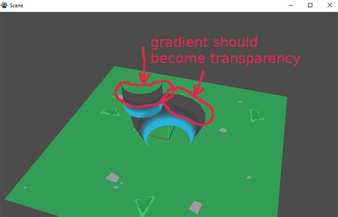 3d Scene Trouble With Rendering Gradient Alpha Texture In The Engine