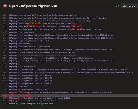 MSCRM Export Configuration Migration Data Export Failure Issue WaelHamze Dyn Ce