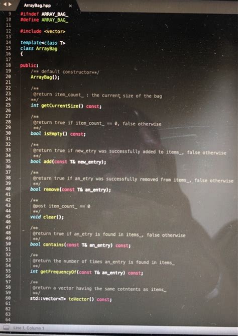Solved Arraybagcpp Include Arraybaghpp 10 11 Default