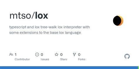 GitHub Mtso Lox Typescript And Lox Tree Walk Lox Interpreter With