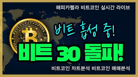 비트코인 실시간 비트 3천만원 다시 돌파 비트는 지금 흡성 중 과연 상승 하락 9월 12일 점심💎 Youtube
