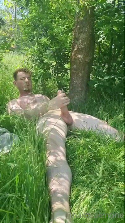 Big Cock Curly Ginger Himbo Indulges His Porn