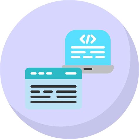 Frontend Development Vector Icon Design 21297679 Vector Art At Vecteezy